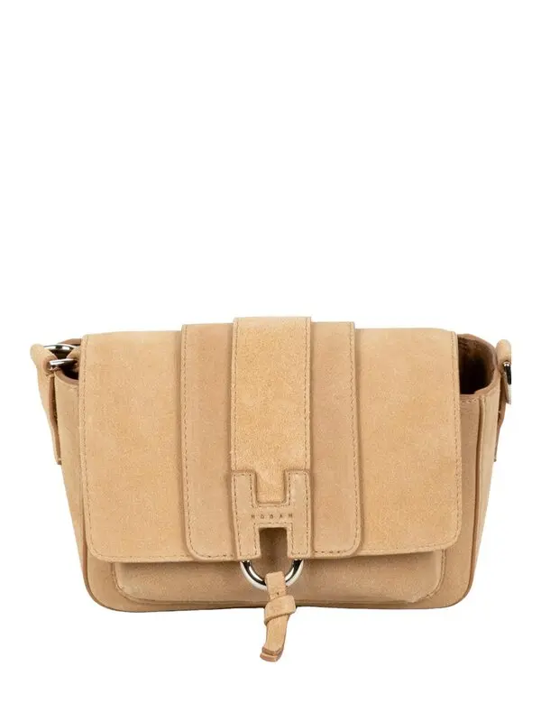 Hogan Mini Hobo Bag - Nude
