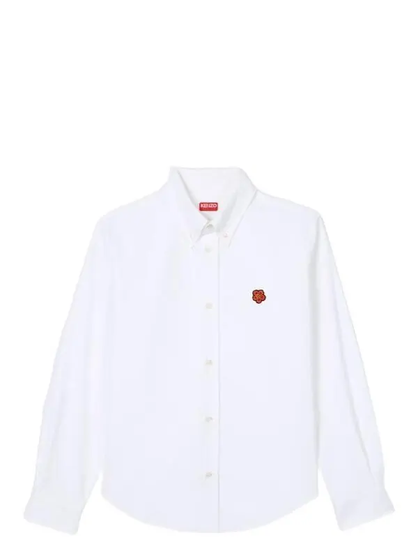 Kenzo Boke Flower Fitted Shirt - White