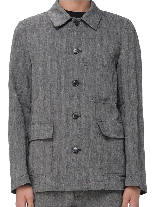 Dries Van Noten Single-breasted Casual Jacket - Gray
