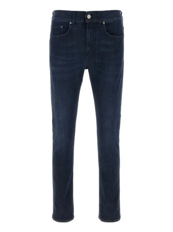 PT TORINO Slim Fit Five-pocket Jeans - Black