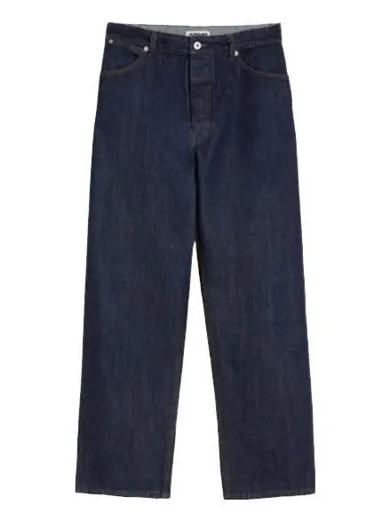JIL SANDER Loose Fit Denim Jeans - Magnet