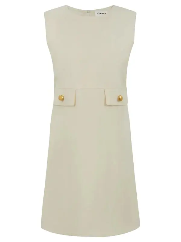 P.a.r.o.s.h Raisa 26 Sleeveless Mini Dress - Nude