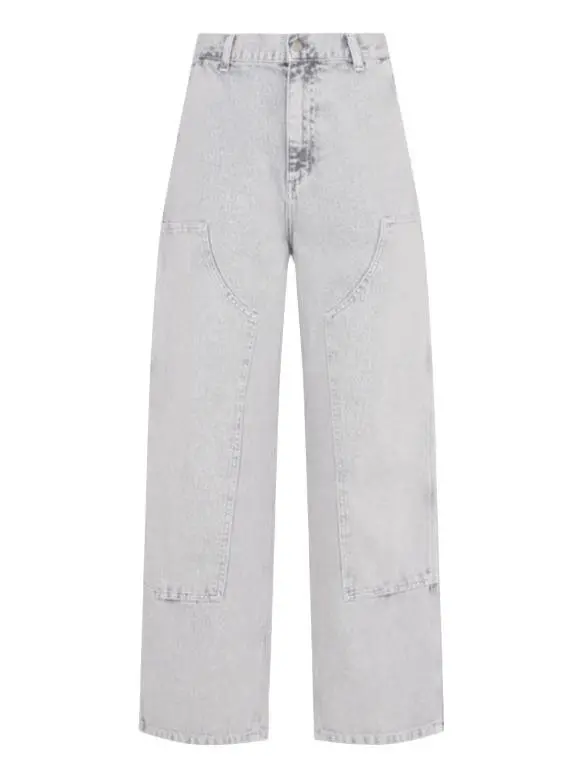 Carhartt Work In Progress Brandon Wide Leg Jeans - White