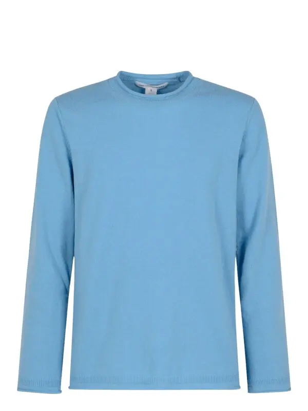 Comme Des Garçons Knitted Jumper - Blue