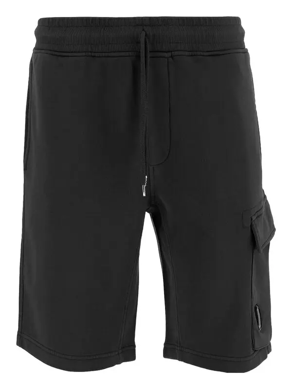 C.P. COMPANY Cargo Track Shorts - Black