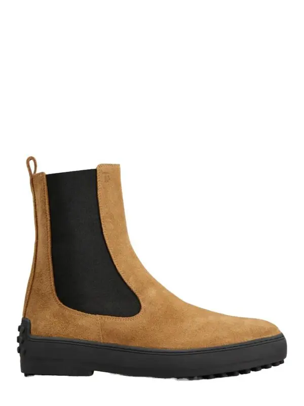 TOD'S Gommino Chelsea Boots - Black