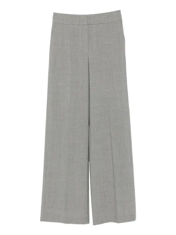 Peserico Wool Trousers - Gray