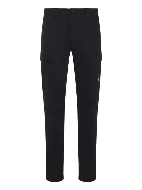 C.P. COMPANY Cargo Pants With Lens Detail - Black