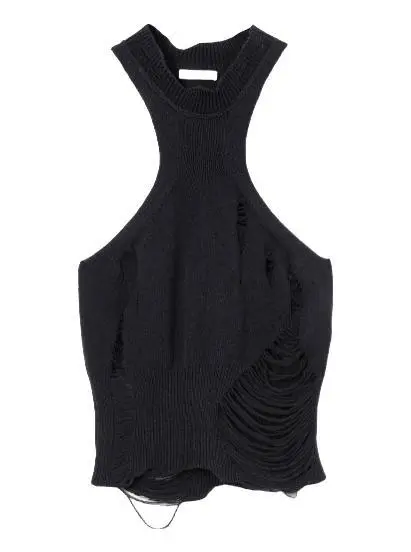 HAIKURE Liz Knitwear Top - Black