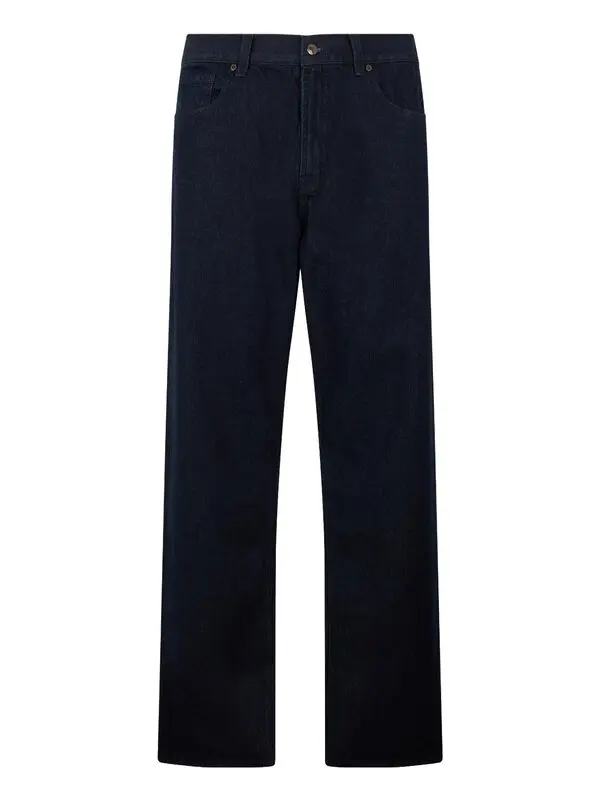 7 For All Mankind Straight-leg Jeans - Black