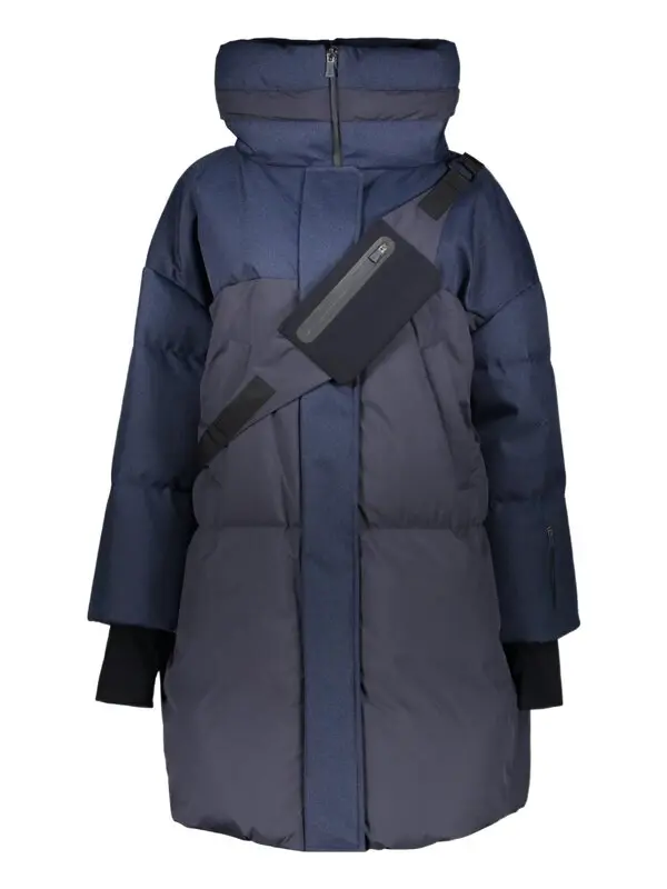 Herno Oversized Hooded Puffer Coat - Blue