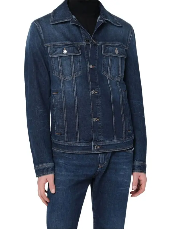 Dolce & Gabbana Classic Denim Trucker Jacket - Blue