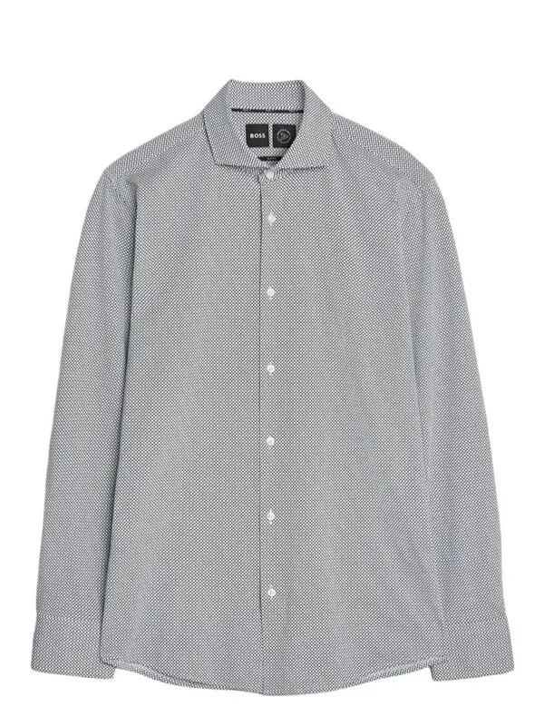 Hugo Boss Long-sleeved Shirt - Gray