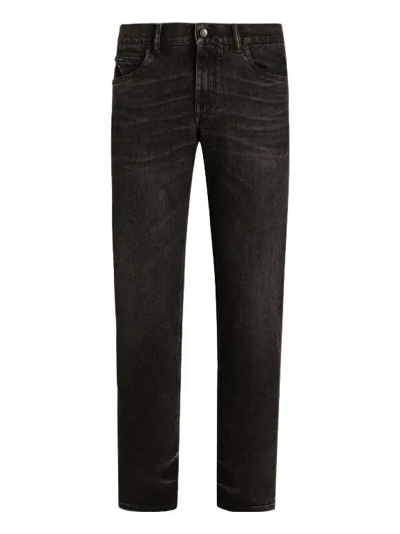 Dolce & Gabbana Logo Patch Jeans - Black