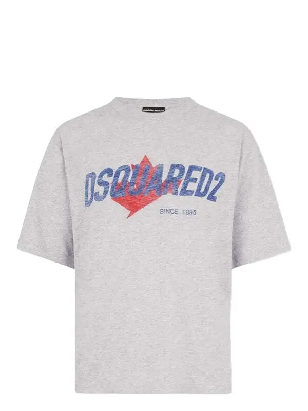 Dsquared2 Rider Loose Fit T-shirt - Grey