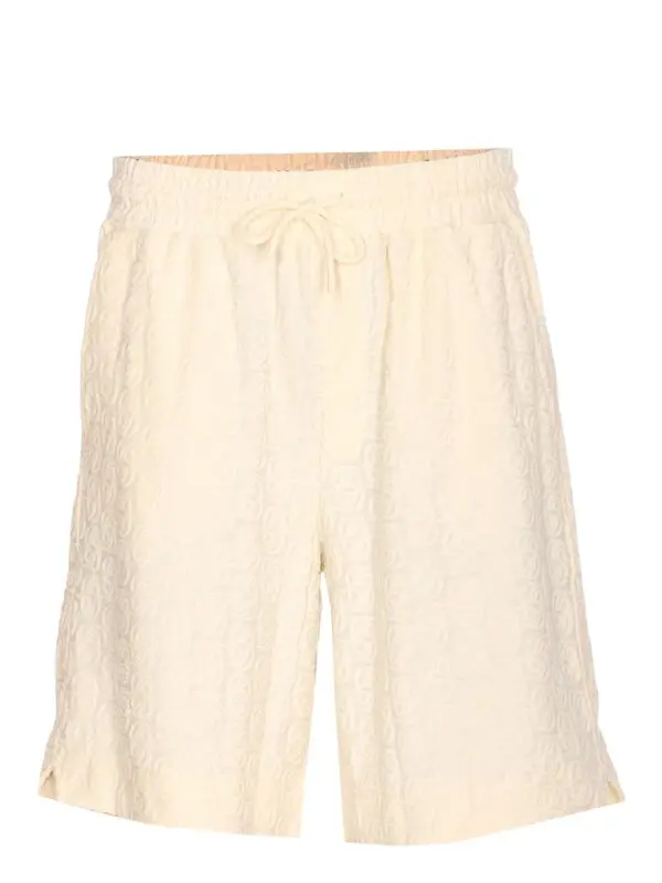 Drole De Monsieur Le Short Monogramme Shorts - Nude