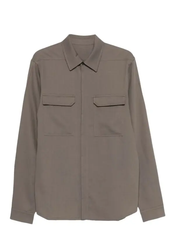 Rick Owens Pocket Shirt - Gray