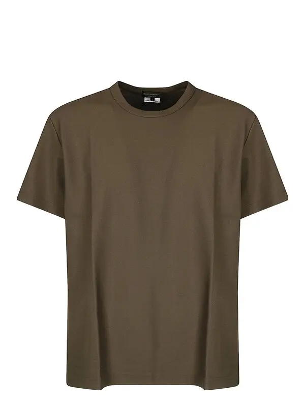 Comme Des Garçons Short Sleeve Crewneck T-shirt - Brown