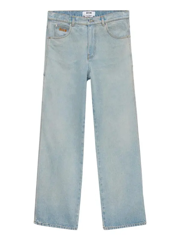 MSGM Relaxed Carpenter Jeans - Gray