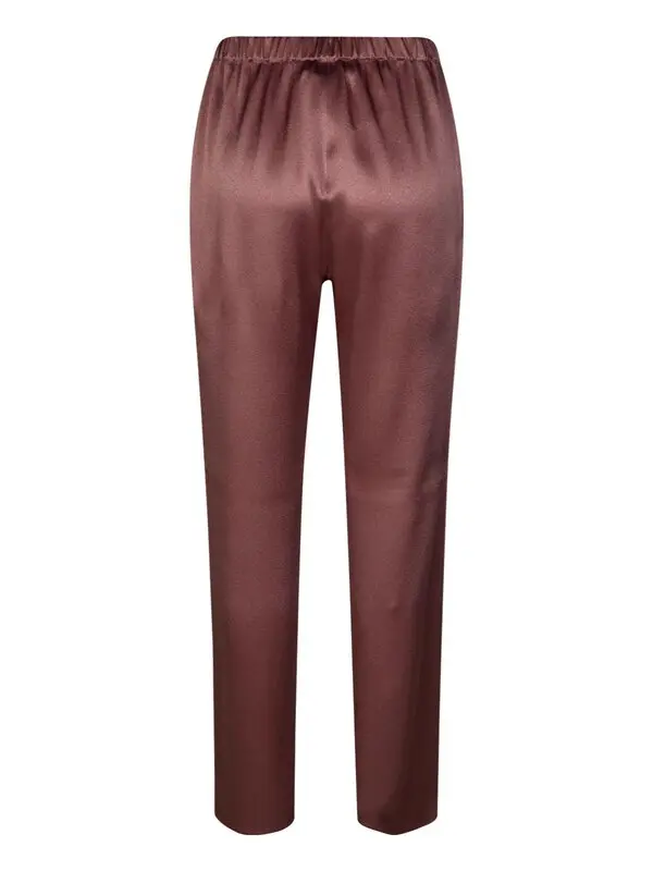 Antonelli Firenze Pleated Elastic Waist Pants - Red