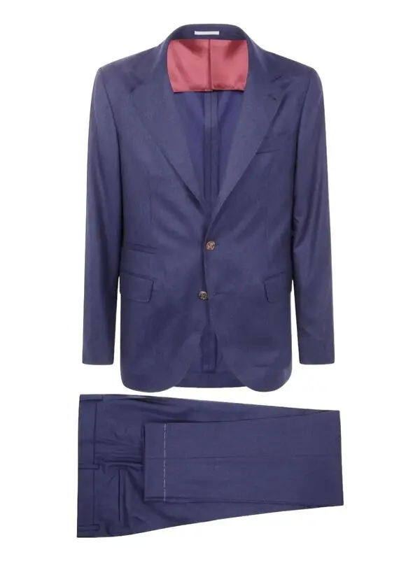 Brunello Cucinelli Two-button Wool Suit - No