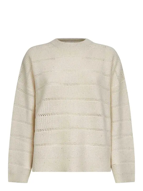 Brunello Cucinelli Long Sleeve Crew Neck Sweater - No