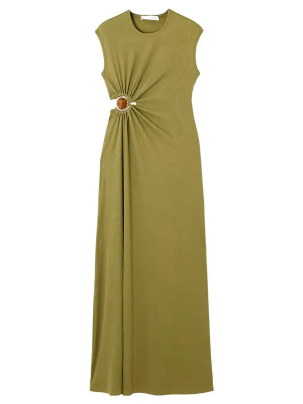 Christopher Esber Cutout Decorative Dress - Green