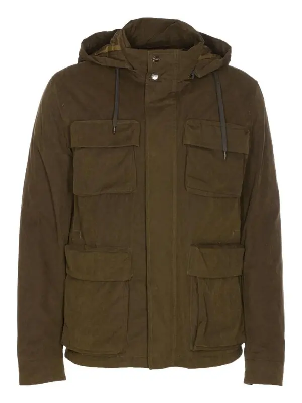 Herno Down Jacket With Hood - Green