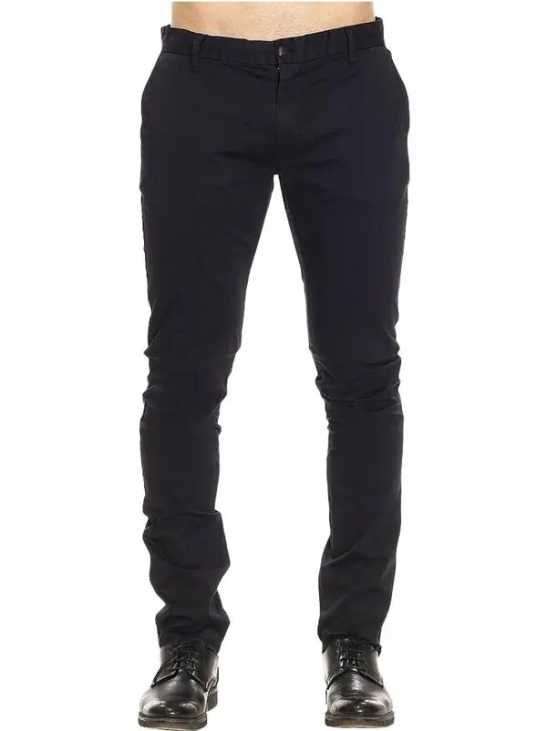 Emporio Armani Casual Fit Trousers - Black