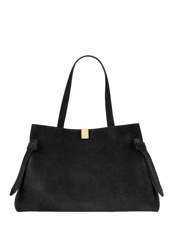 Yuzefi Gyoza Tote Handbag - Black
