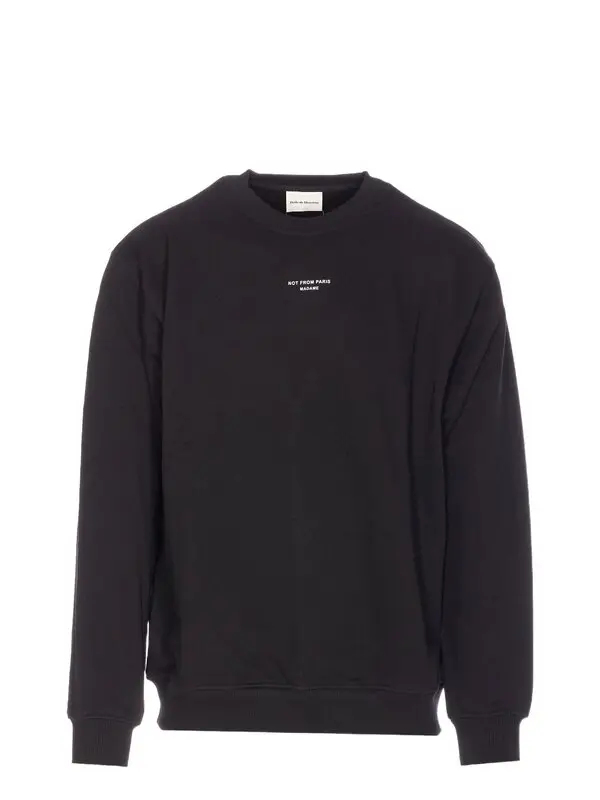 Drole De Monsieur Drôle De Le Slogan Classic Sweatshirt - Black