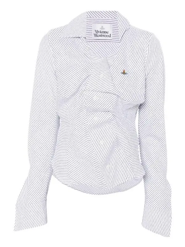 VIVIENNE WESTWOOD Striped Buttoned Shirt - No