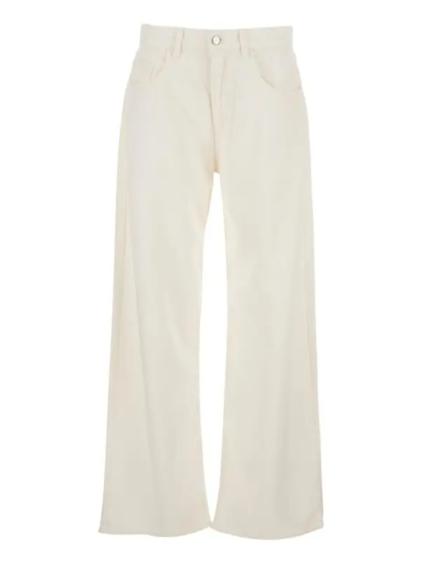 ICON DENIM LOS ANGELES Belt Loop Jeans - White