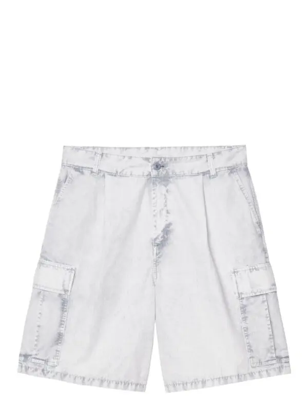 Carhartt Work In Progress Relaxed Fit Cargo Shorts - Mirror (chalk Wash)