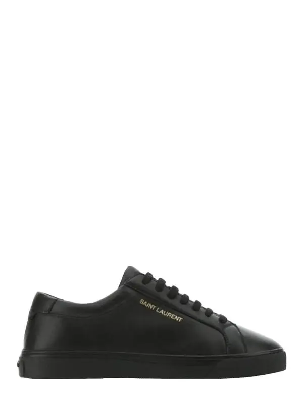 Saint Laurent Lace-up Sneakers - Black