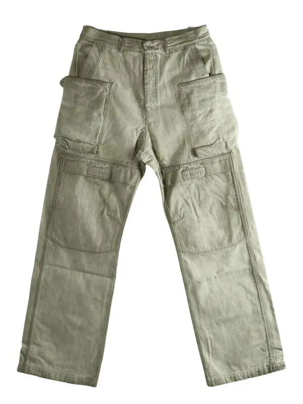 Rick Owens Straight-leg Cargo Pants - Green