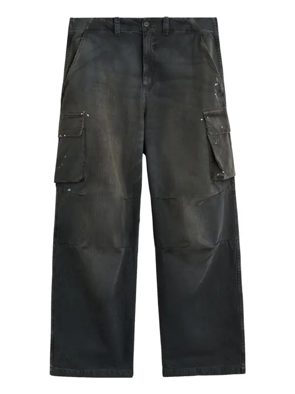 Our Legacy Mount Cargo Relaxed Pants - Black
