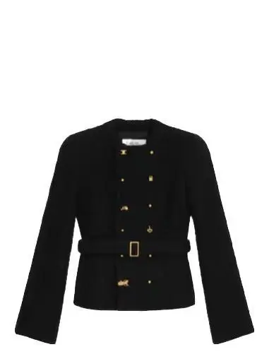 Celine Cashmere And Wool Jacket - Black