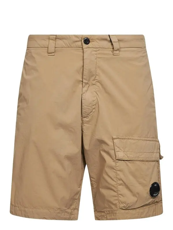 C.P. COMPANY Belt Loop Shorts - Nude