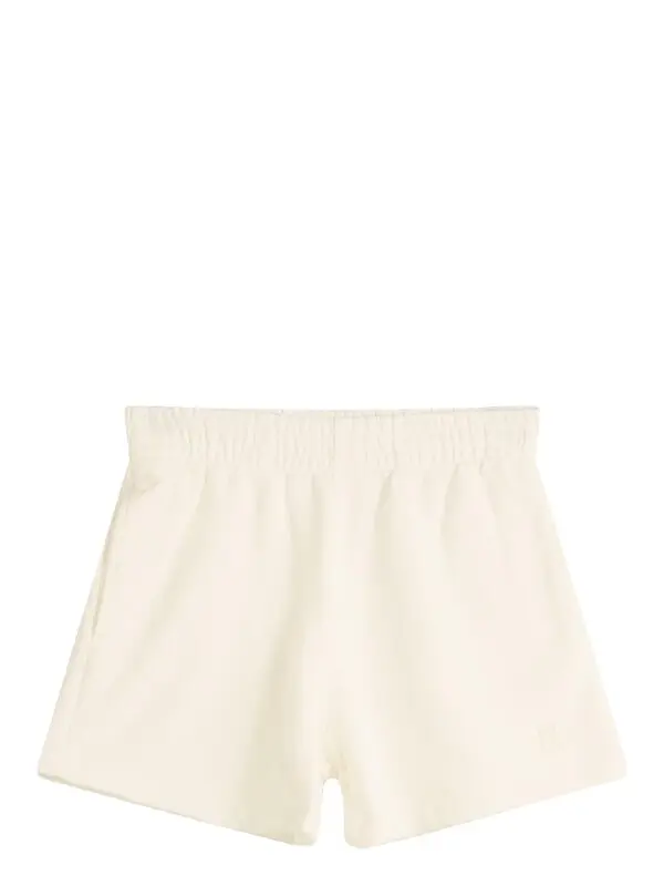ANINE BING Kam Relaxed Fit Shorts - White