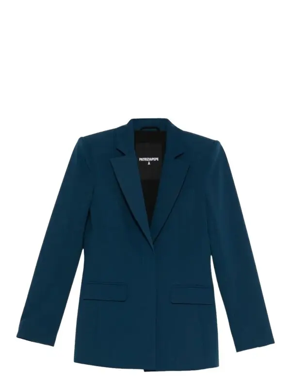Patrizia Pepe Tailored Blazer - Blue