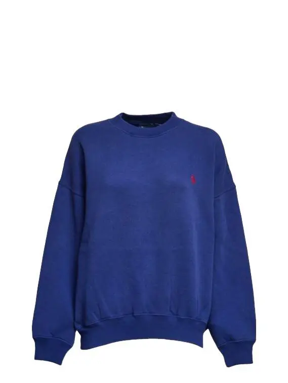 Polo Ralph Lauren Embroidered Crewneck Sweatshirt - Blue