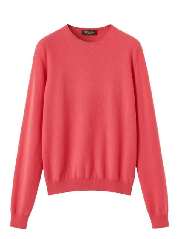 Loro Piana Sergio Crewneck Jumper - Bitter Blueberry Color