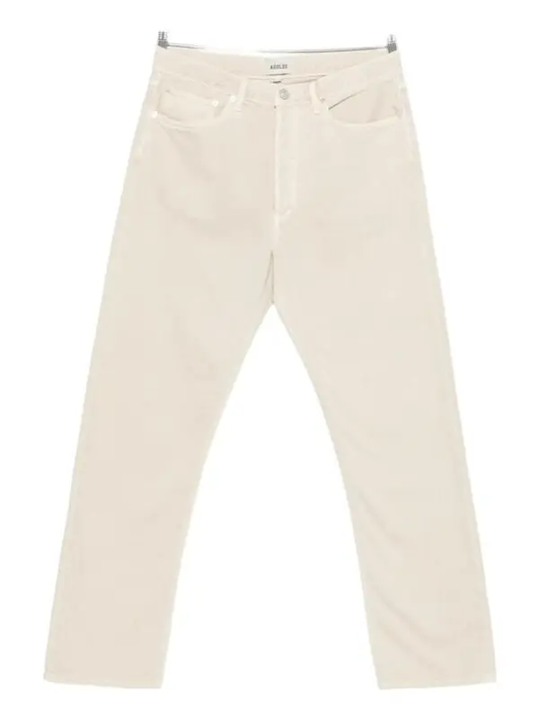 AGOLDE Five-pocket Jeans - White