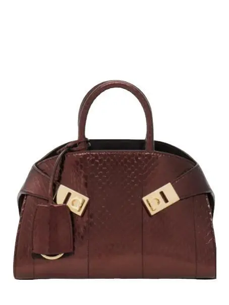 FERRAGAMO Hug Handbag - Bovine Hemoglobin