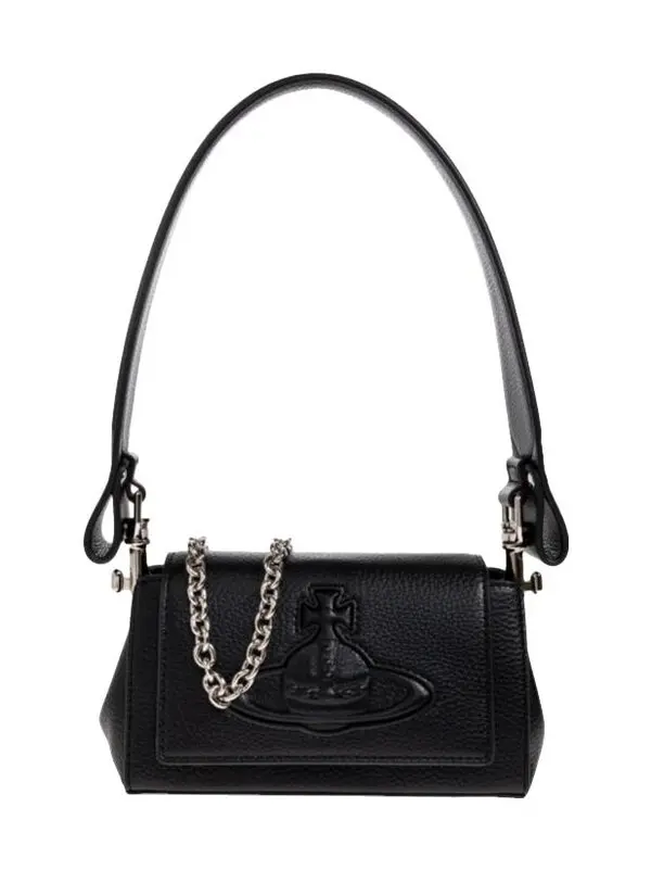 VIVIENNE WESTWOOD Small Hazel Shoulder Bag - Black