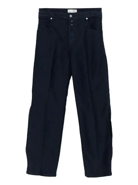 Victoria Beckham Julia Straight-leg Jeans - Black