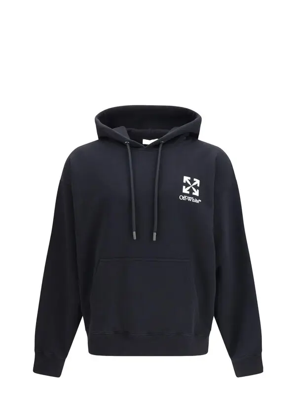Off-White Small Arrow Skate Hoodie - Black