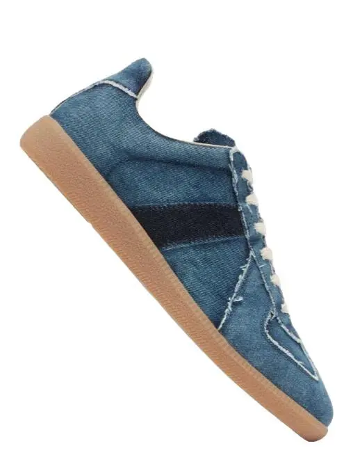 MAISON MARGIELA Replica Denim Sneakers - Blue Jeans