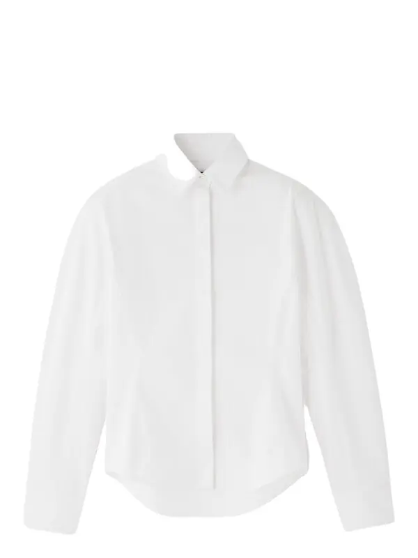 Jacquemus The Ovale Shirt - White